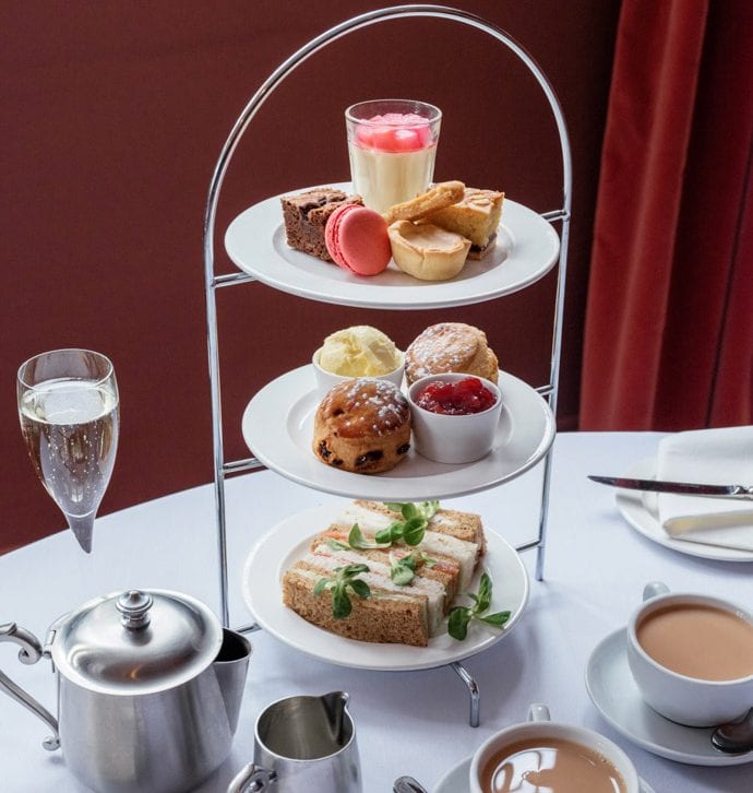 Afternoon Tea Menu, Quod Restaurant & Bar, Oxford High Street